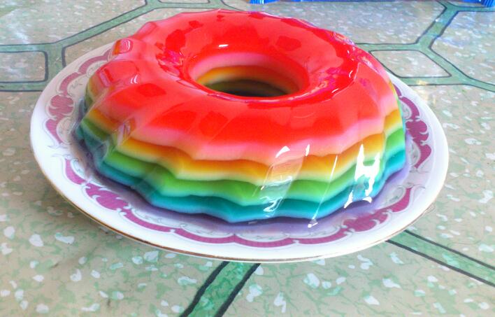 Jajane Ziah: Rainbow Pudding